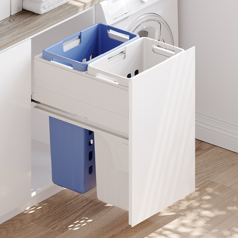 Kosara Soft Close Laundry Hamper 600mm | Titus Tekform