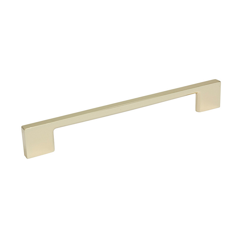 3064 Square Handle Satin Gold 128mm | Titus Tekform