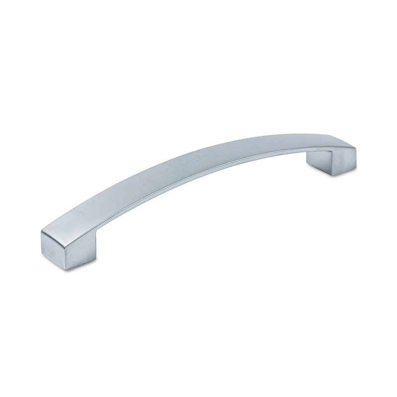 7025 Bow Handle Matt Chrome 128mm | Titus Tekform