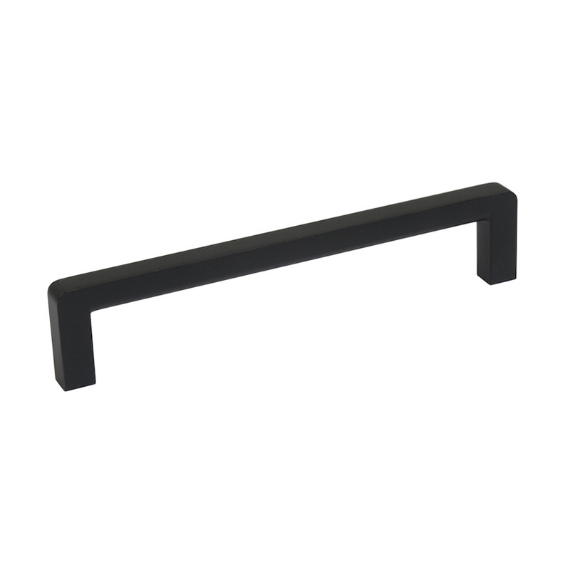 4062 Square Handle Matt Black 96mm | Titus Tekform