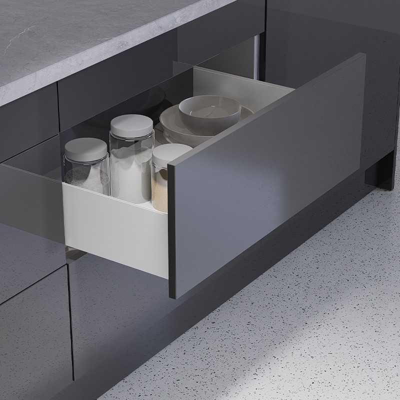 Vitek Single Extension Drawer 114 White 300mm | Titus Tekform