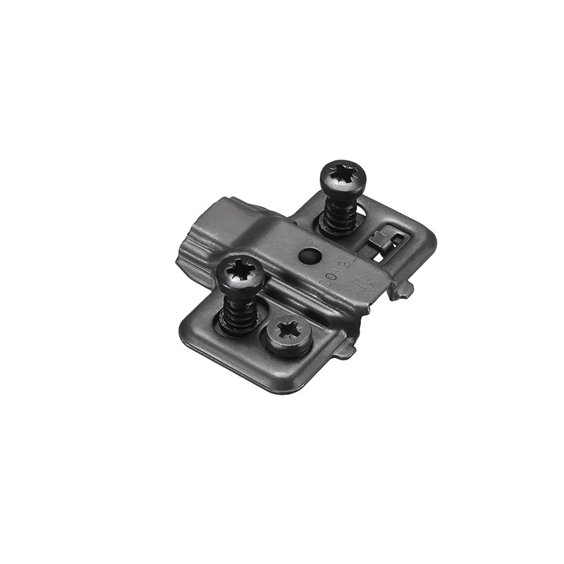 T-type TeraBlack Cam Adjustable Cruciform Plate 15mm Euro Screws 0mm ...