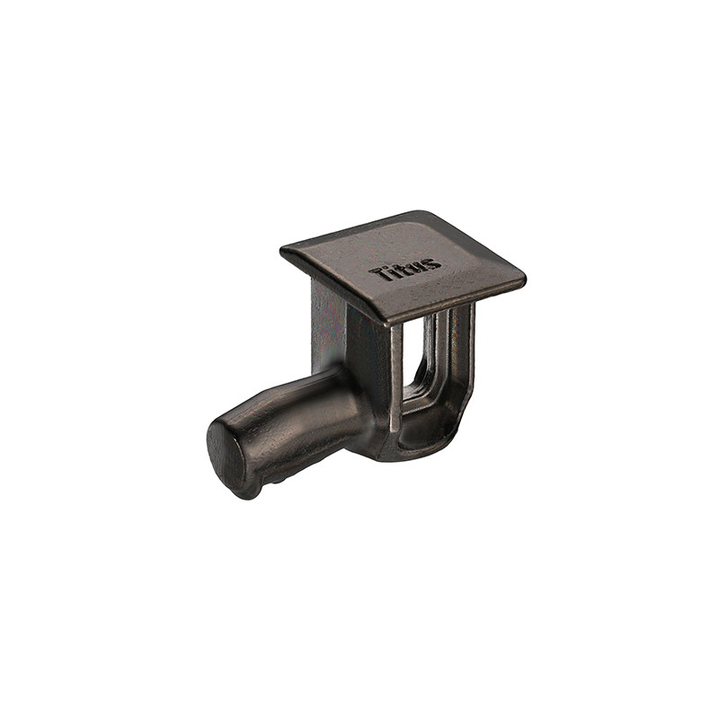 Q-Peg Shelf Support Noir | Titus Tekform