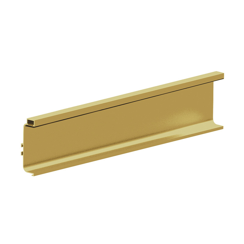 Capri C Profile Handle Gold 3000mm | Titus Tekform