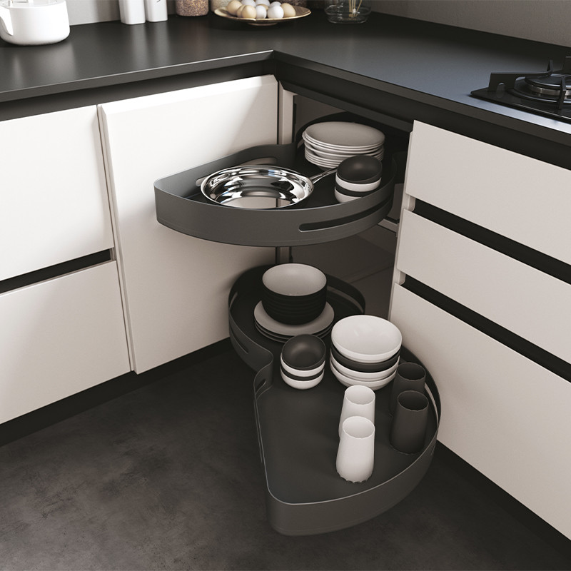Quadra Corner Swivel Unit Right-hand | Titus Tekform