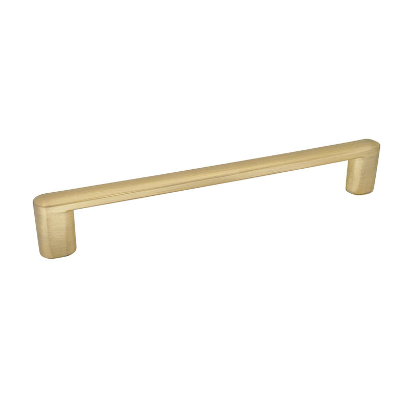 7202 Square D Handle Satin Gold 256mm | Titus Tekform