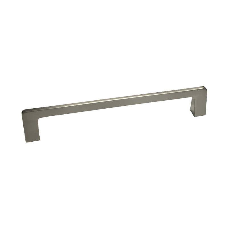 422 Mali Square Handle Brushed Nickel 64mm | Titus Tekform