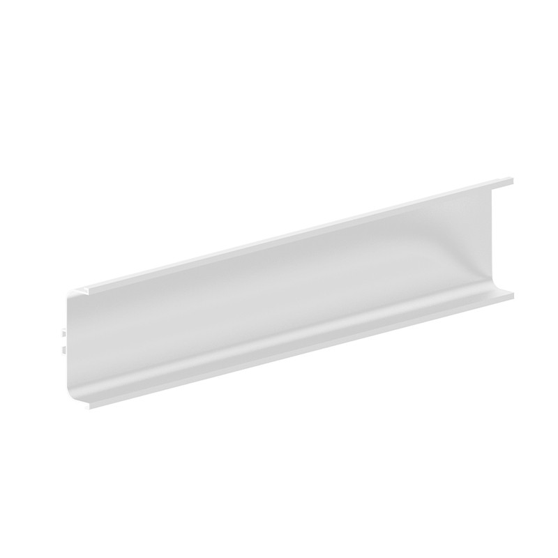 Capri C Profile Handle Matt White 3600mm | Titus Tekform