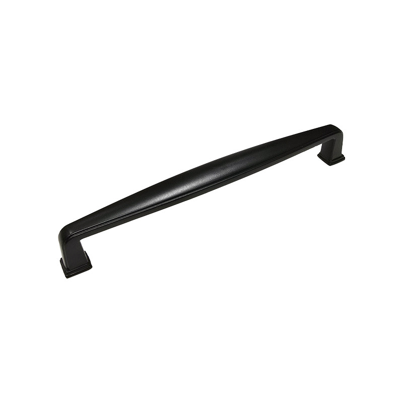 2035 Provincial Handle Matt Black 128mm | Titus Tekform