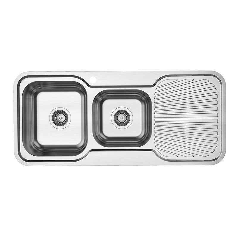 Bowl & Drainer Main Bowl and 3/4 Bowl 32L RH Drainer | Titus Tekform