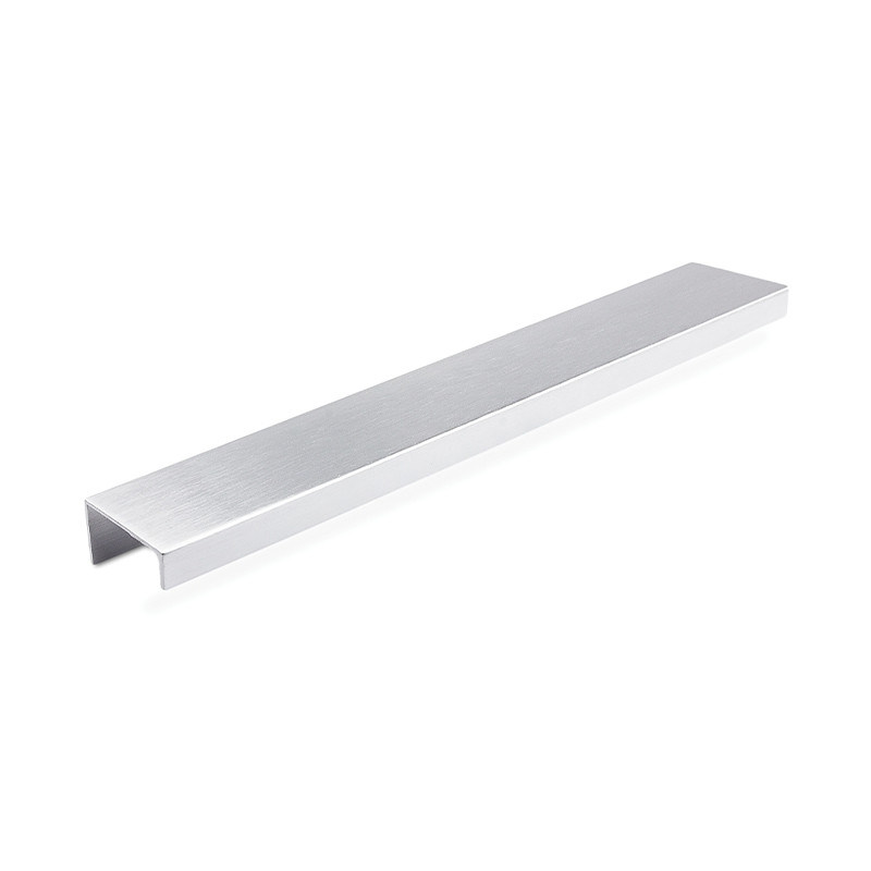 Pesaro Pull Profile Handle Aluminium Brushed Satin 1250mm | Titus Tekform