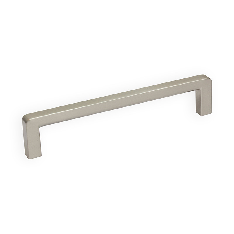 4062 Square Handle Brushed Nickel 128mm | Titus Tekform