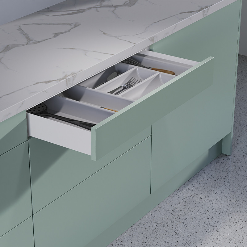 Vitek Single Extension Drawer 79 White 400mm | Titus Tekform