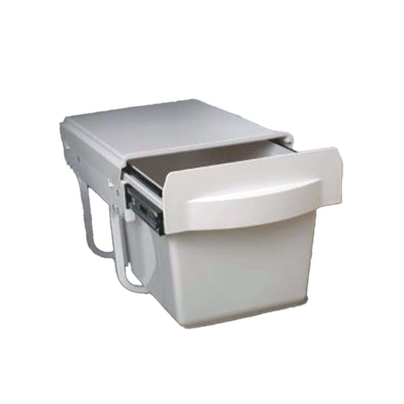 Single Pull-out Soft Close Bin with Metal Frame | Titus Tekform