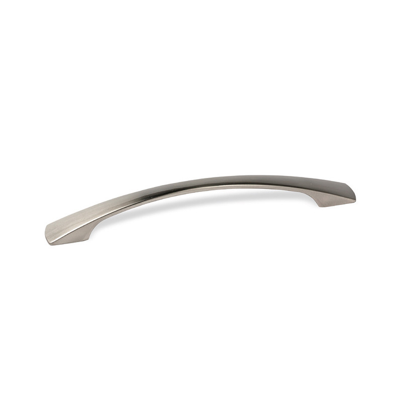 7165 Bow Handle Brushed Nickel 128mm | Titus Tekform