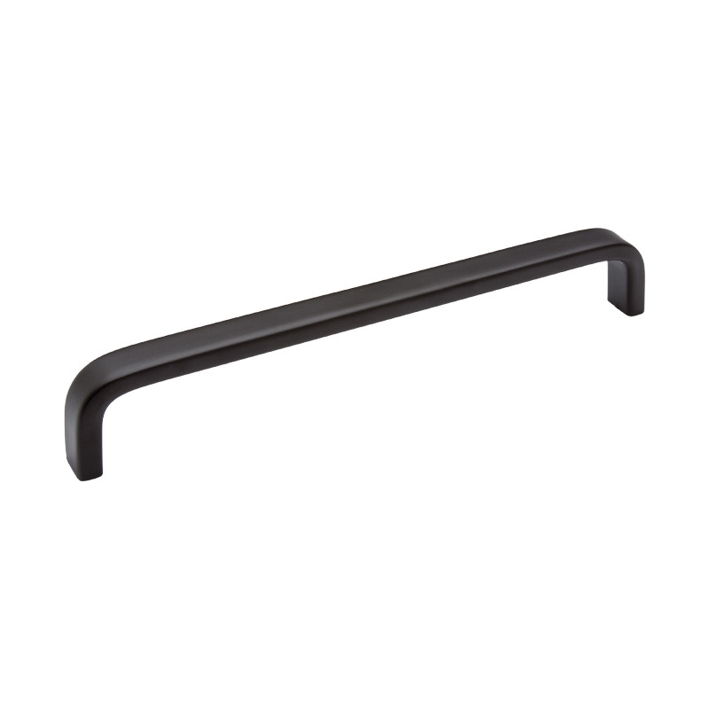 Square Handle A Matt Black 128mm | Titus Tekform
