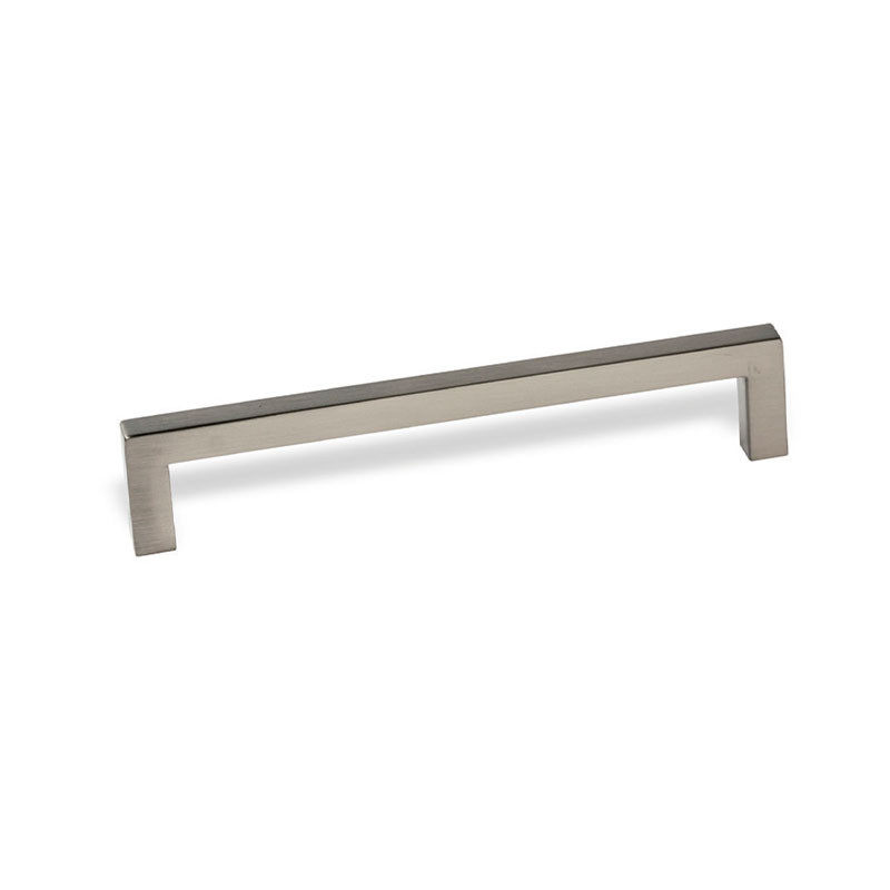 7092/08 Square Handle Brushed Nickel 128mm | Titus Tekform