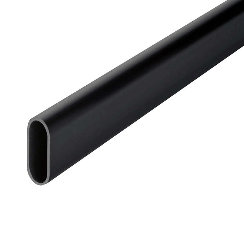 Matt Black Oval Hanging Rail | Titus Tekform