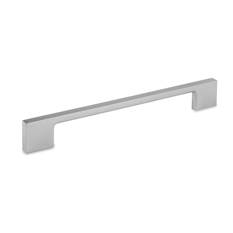 3064 Square Handle Matt Chrome 96mm | Titus Tekform